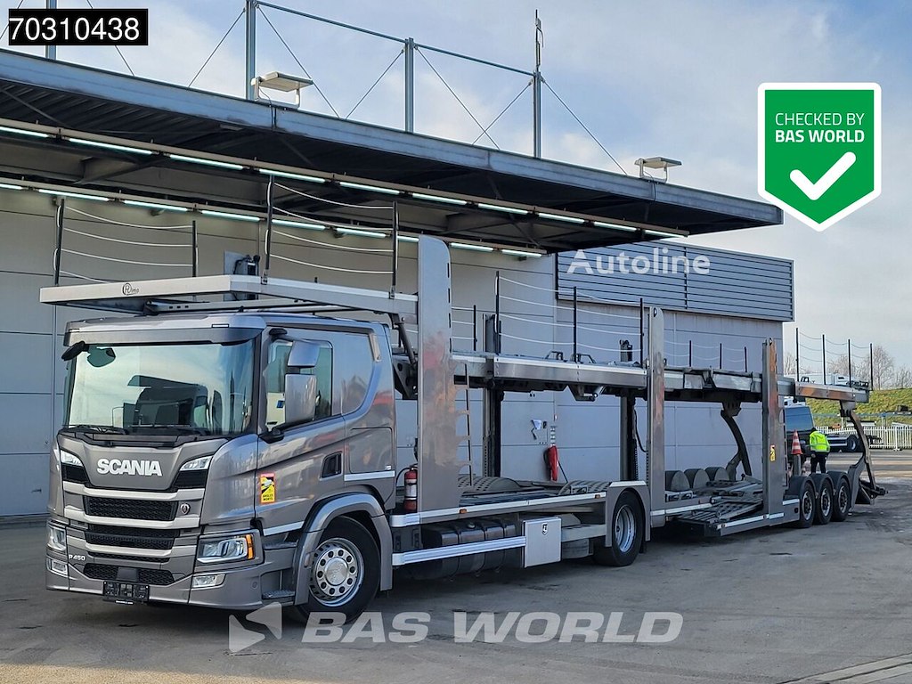 Scania P450 P 4X2 Rimo PL2S-1 car transporter Retarder DAB ACC Euro 6 autotransporter + prikolica autotransportera