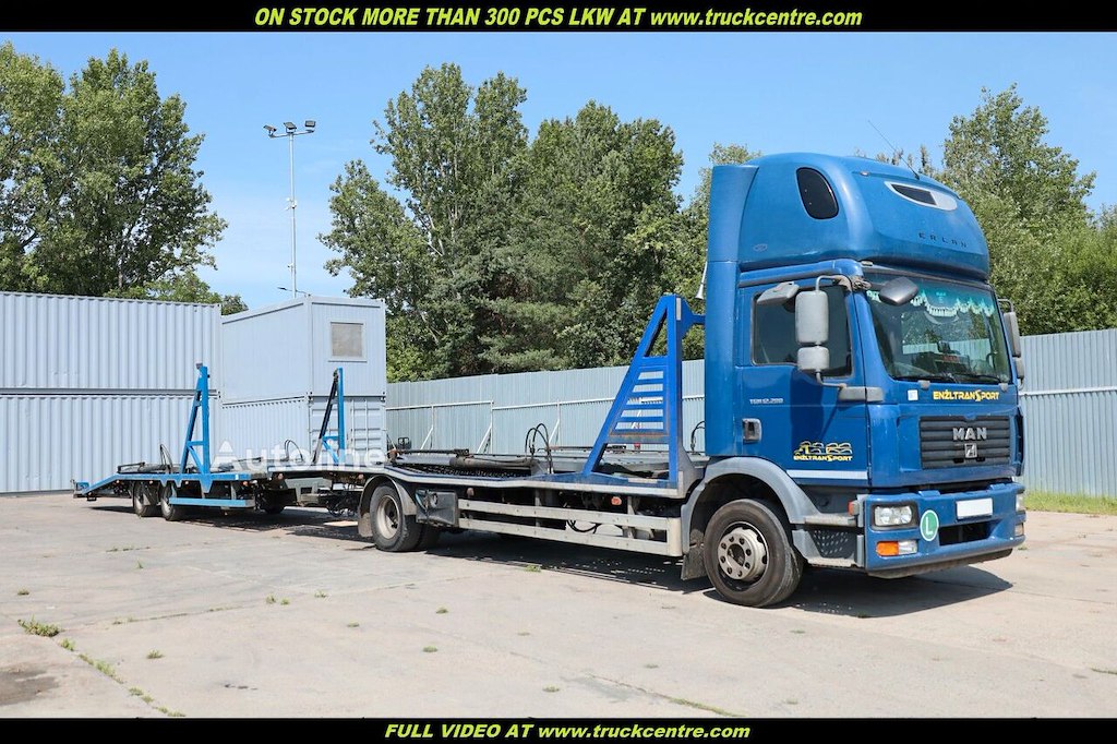 MAN TGM 12.280+TRAILER SVAN,KIT FOR OF 6 VEHICLES autotransporter + prikolica autotransportera