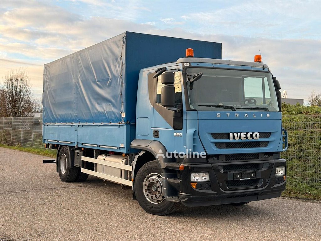 IVECO 190S36/9 Stralis Pritsche & Hebebühne 3 to. TOP kamion s ceradom