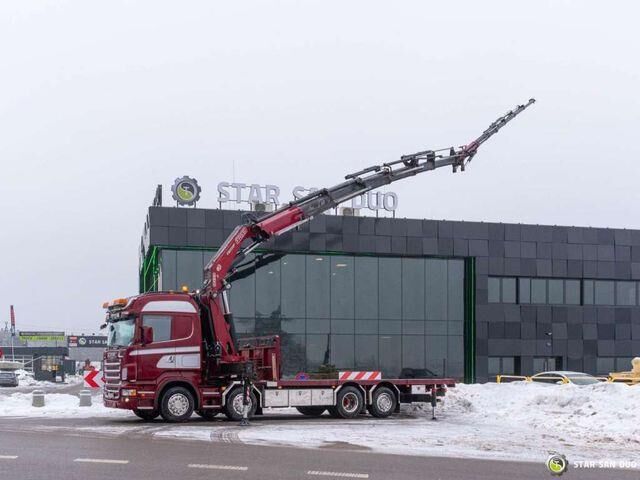 Scania R480 8x2 FASSI F800 BXP.26 Crane Fly Jib kamion platforma