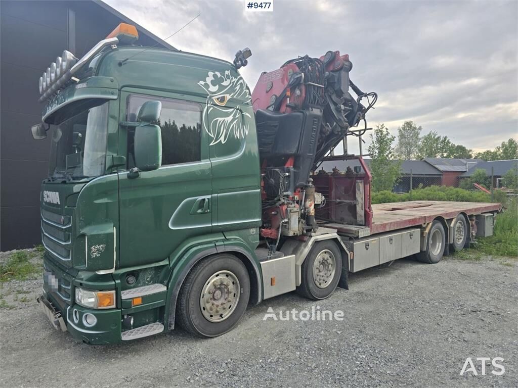 Scania Crane Truck Fassi F950XP kamion platforma