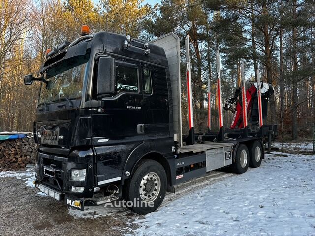 MAN TGX 26.580 BL kamion za prevoz drva