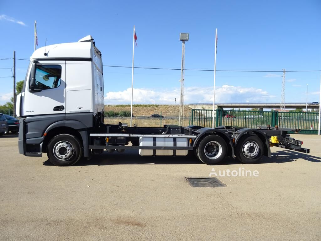 Mercedes-Benz ACTROS 25 45 vozilo za prevoz kontejnera
