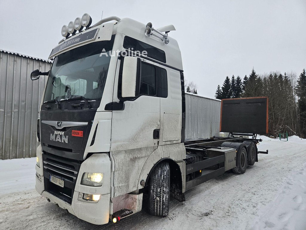 MAN TGX 26.500 6X2 vozilo za prevoz kontejnera