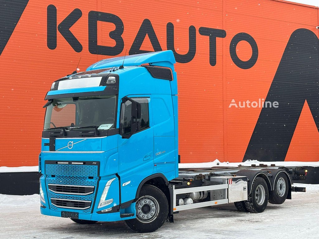 Volvo FH 500 6x2 9 TON FRONT AXLE / RETARDER vozilo za prevoz kontejnera