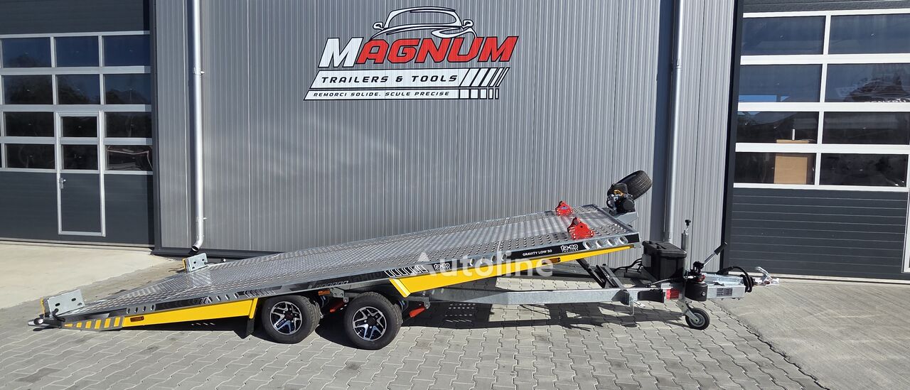 Nova TA-NO GRAVITY LOW 27.45 platforma auto basculabila 4.5M 2700 KG prikolica autotransportera