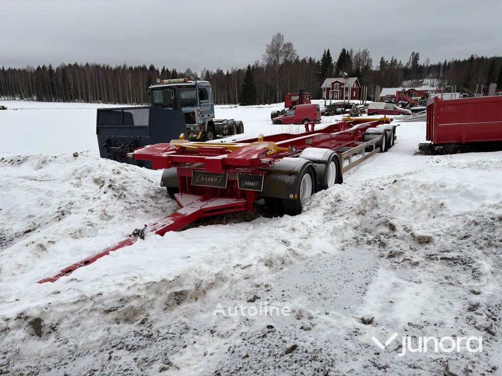 Prodaje se Närko D4YF51H11 prikolicu za kontejnere na aukciji