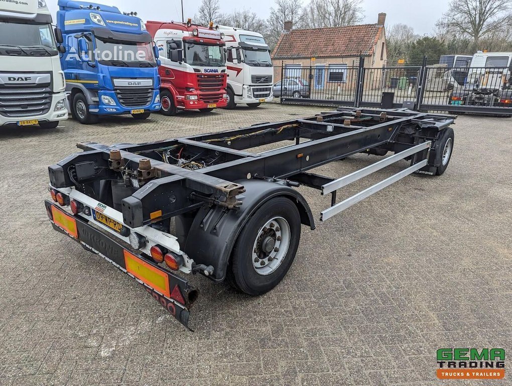 Krone SW 18 2-axle BPW - BDF System - Disc brakes - Air suspension prikolica za kontejnere