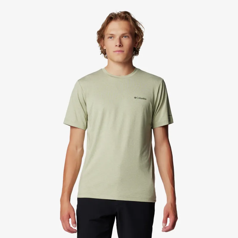Columbia Tech Trail Crew Neck II-Safari Heather