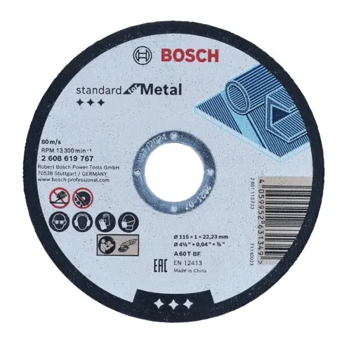 Bosch Rezna ploča Standard za metal 115x1.0x22.33mm