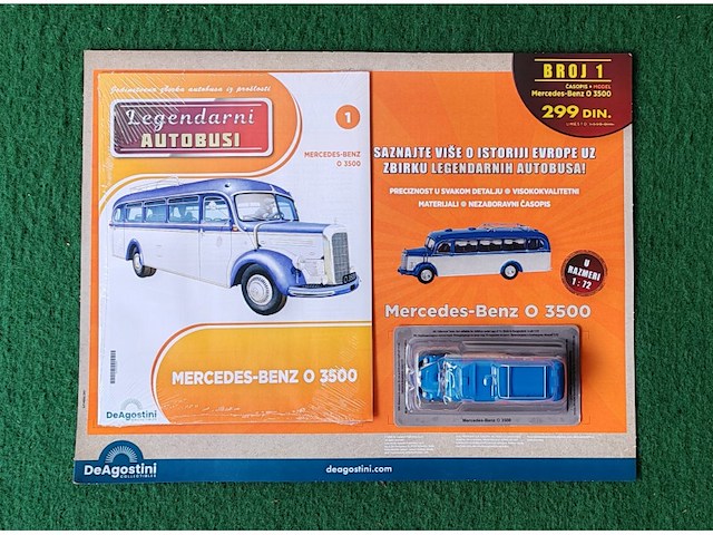 Legendarni autobusi broj 1  Mercedes-Benz O 3500