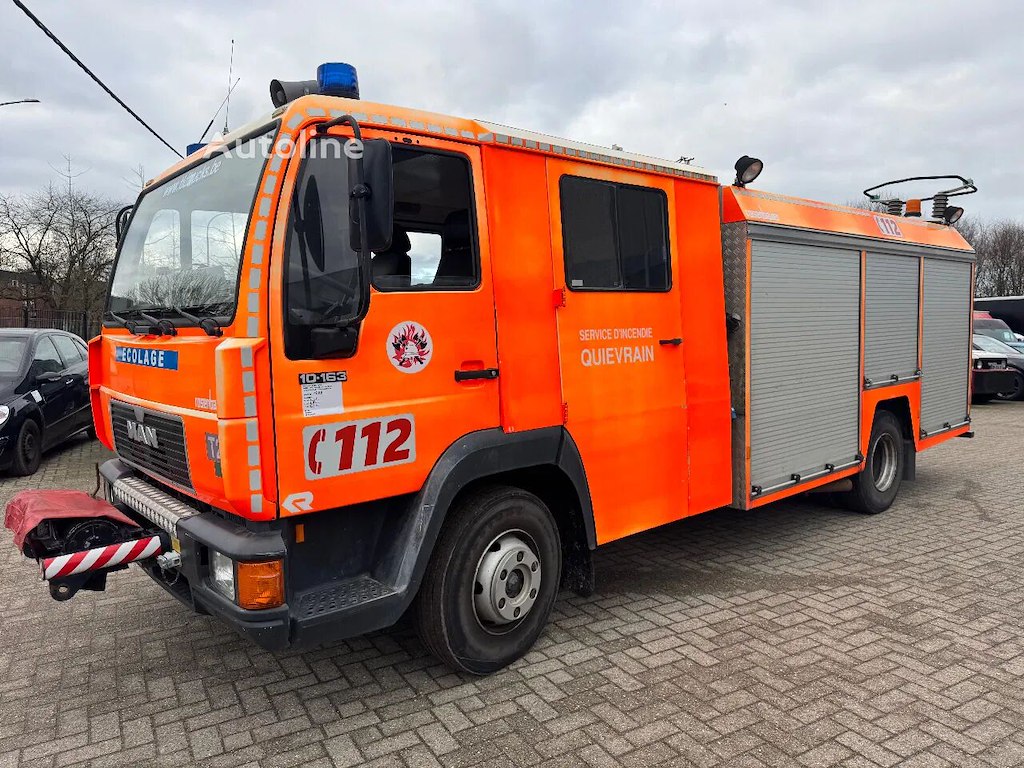 MAN 10.163 **FIRETRUCK-POMPIER+WINCH** vatrogasno vozilo