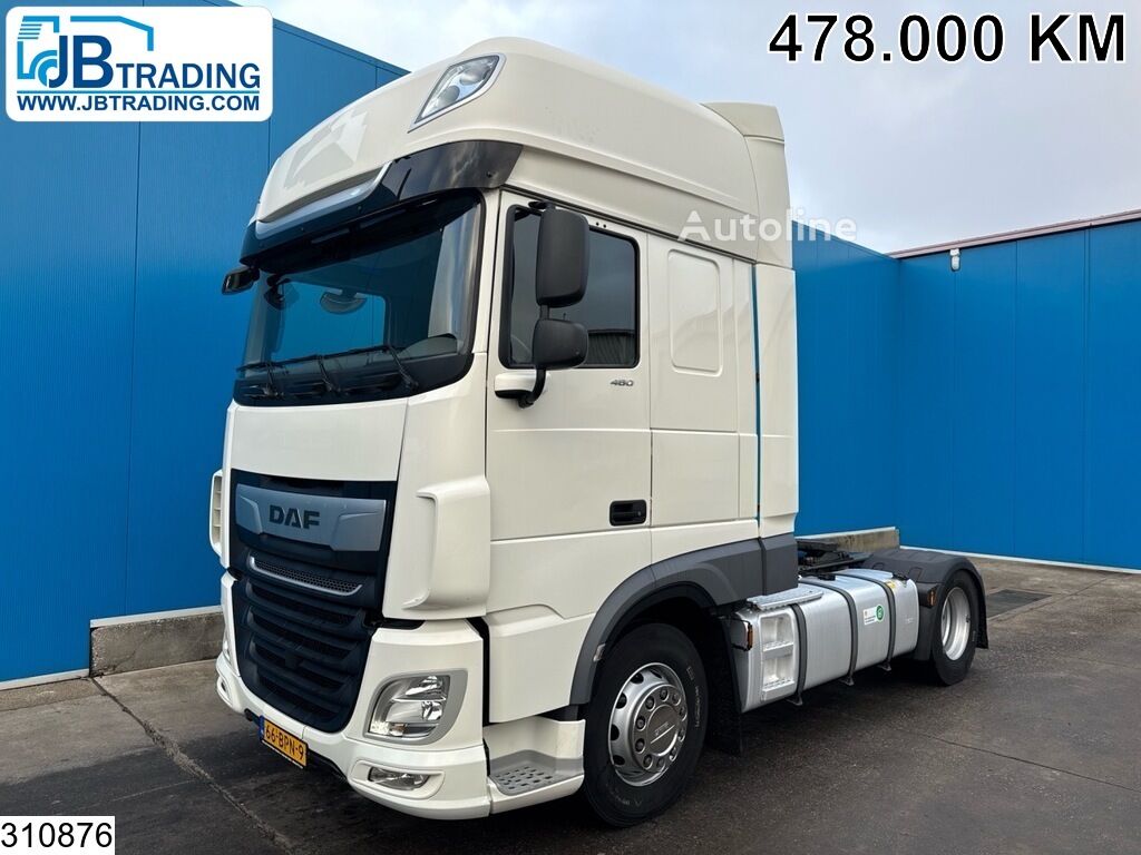 DAF XF 480 EURO 6d, ACC tegljač