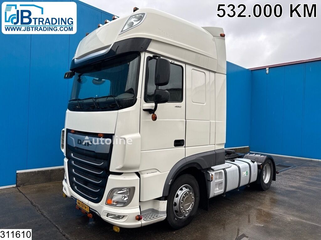 DAF XF 480 EURO 6d, ACC tegljač