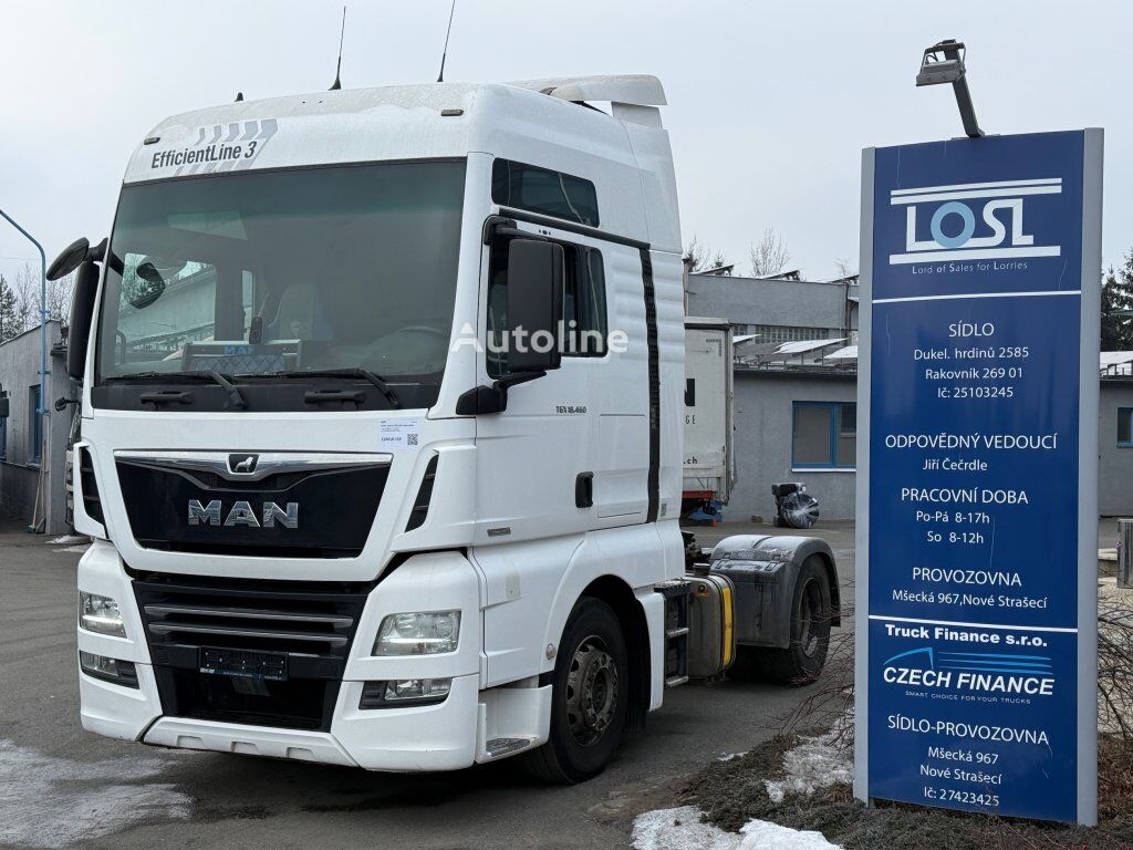 MAN TGX18.460 XXL EURO 6 Hydraulika tegljač