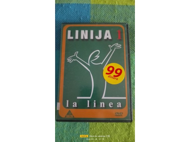 DVD CRTANI FILM - LA LINEA LINIJA 01