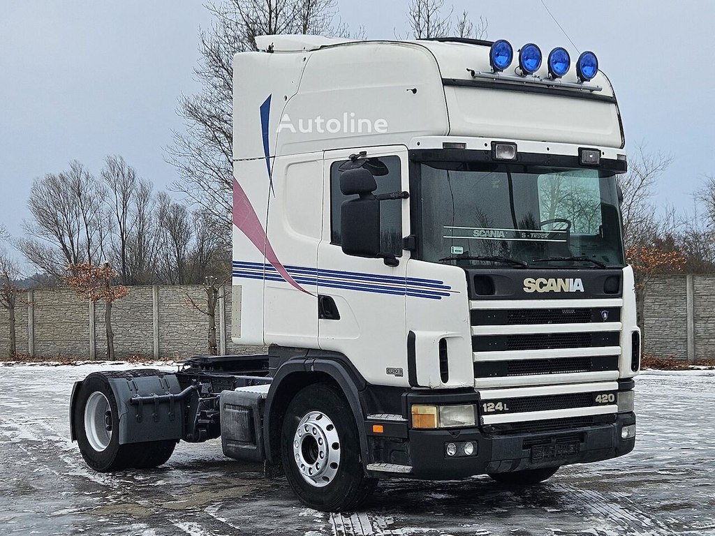 Scania 124L 420 PDE Retarder tegljač