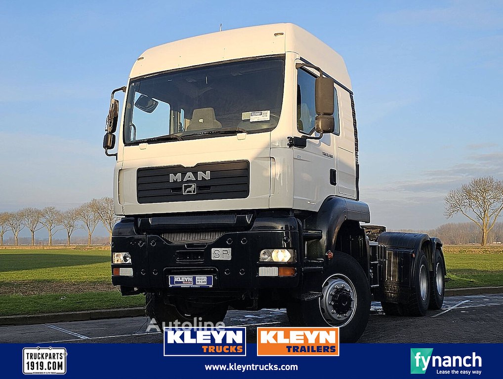 MAN 33.480 TGA 6X6 FULL STEEL tegljač