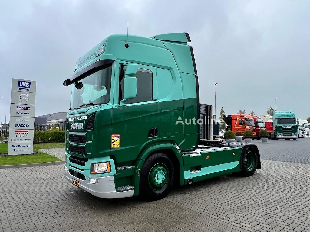 Scania R450 NGS 4x2 Trekker 2x Tank / Full Spoiler / Smarttachograaf tegljač