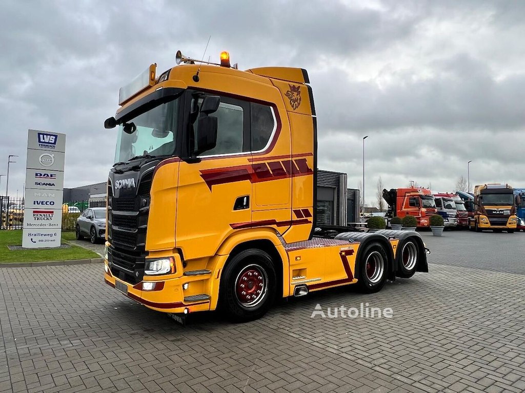 Scania S580 V8 NGS 6x2 Trekker Hydraulic / Retarder / Full Air tegljač