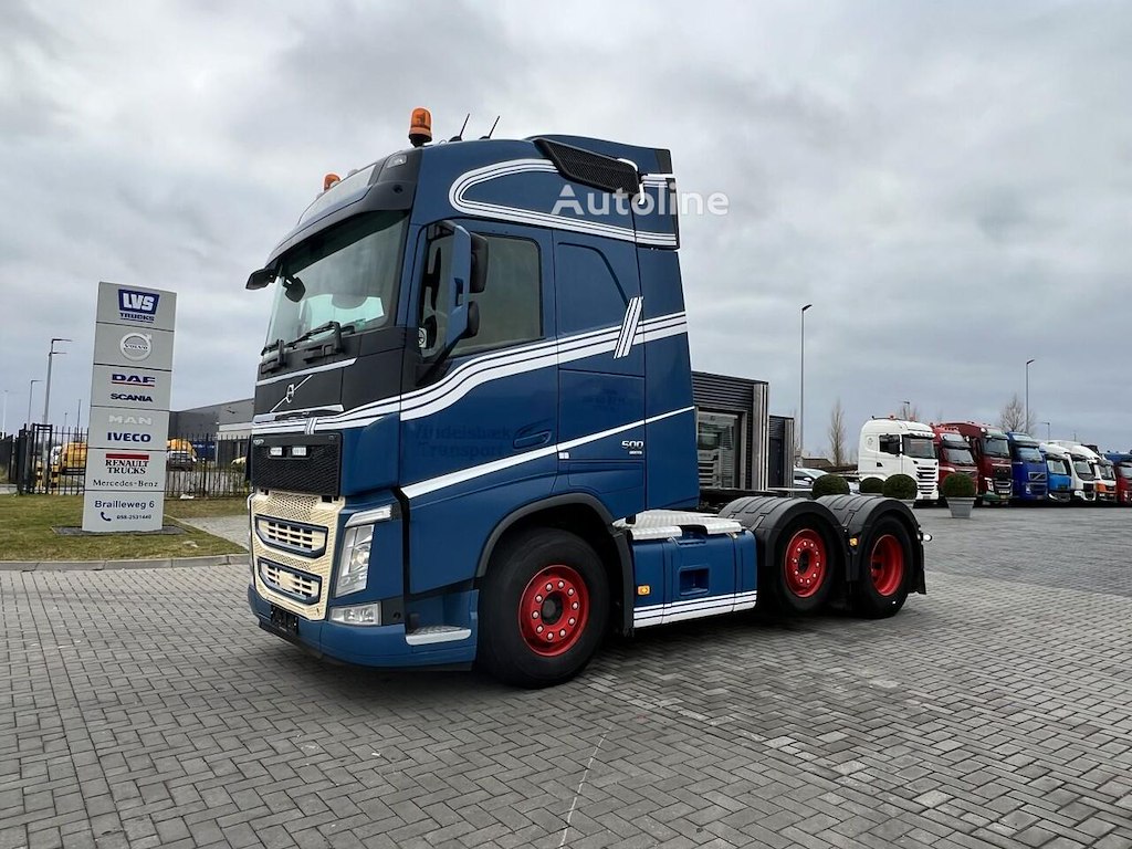 Volvo FH 500 6x2 vla trekker Pusher / lift / 887500km tegljač