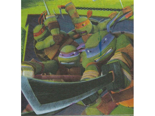 Salveta DM_162 - 33cm Dečiji motivi TMNT Nidža kornjače