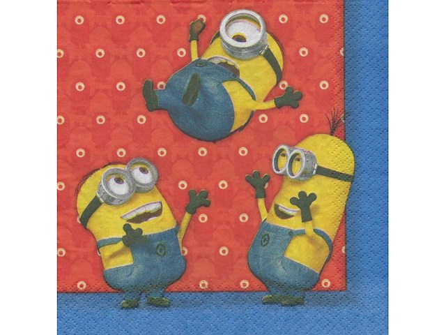 Salveta DM_161 - 33x33cm Dečiji motivi Minions