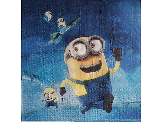 Salveta DM_158 - 33x33cm Dečiji motivi Minions