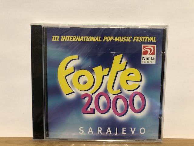 III International Pop-Music Festival Forte 2000 Sarajev