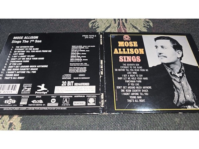 Mose Allison sings The seventh son , ORIGINAL