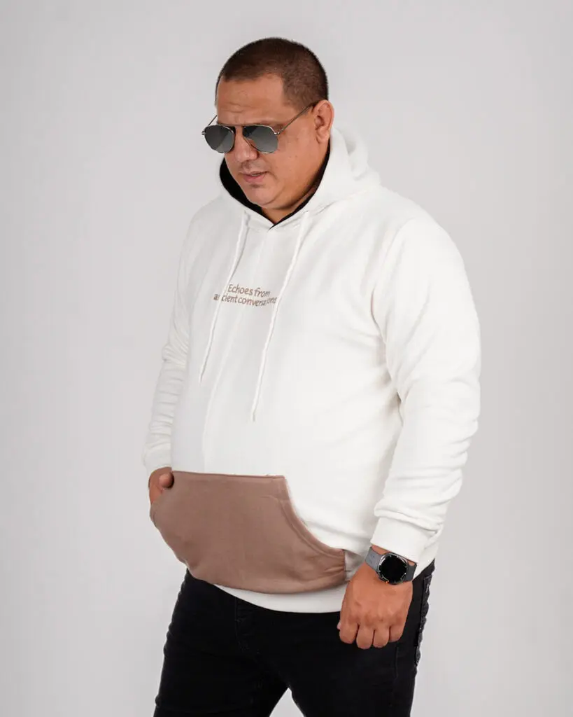 La ForceGrande Muški duks SB 25813, Beli