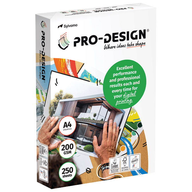 Fotokopir papir ProDesign A4 200g pk250 Sylvamo