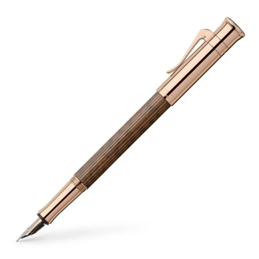 Limited Edition naliv pero Graf von Faber-Castell Snake wood Rose gold EF