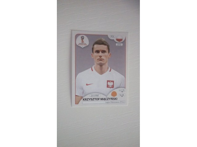 Panini FIFA 2018 Russia sličica broj 594
