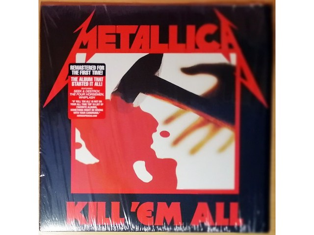 LP METALLICA - Kill `Em All (2016) USA, PERFEKTNA