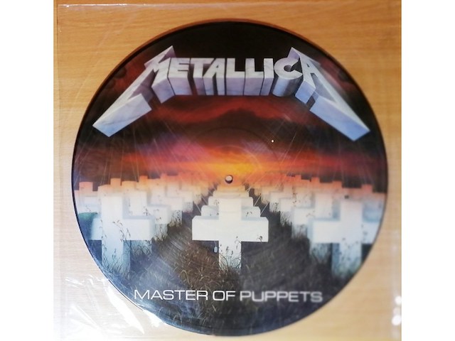 PD-LP METALLICA - Master Of Puppets (1986) UK PERFEKTNA