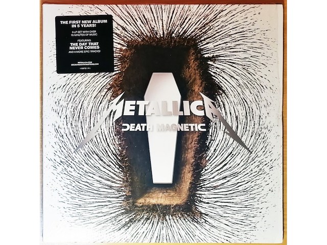 2LP METALLICA - Death Magnetic (2008) USA, NIKAD PUŠTEN