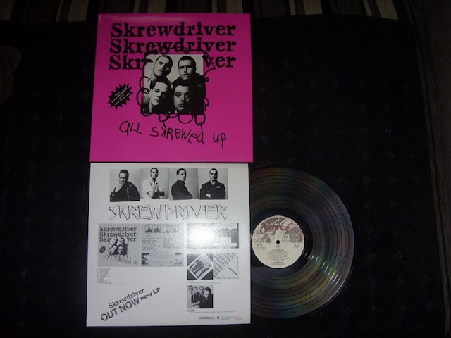 Skrewdriver – All Skrewed Up LP Pirate Love Russia 2020