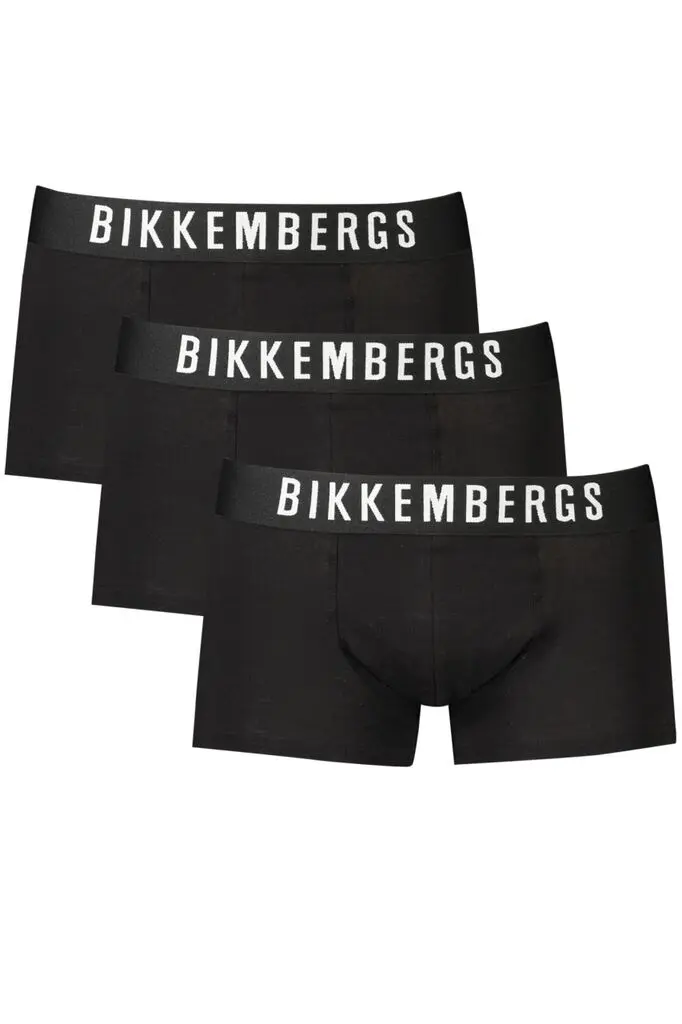 Bikkembergs Set muških bokserica BKK1UTR10TR, 3 komada, Crni