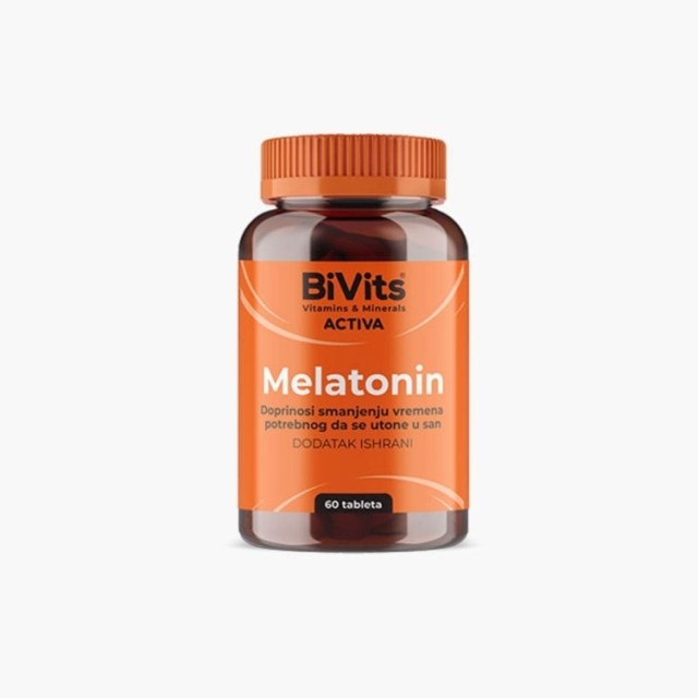 BIVITS ACTIVA MELATONIN 60 TABLETA