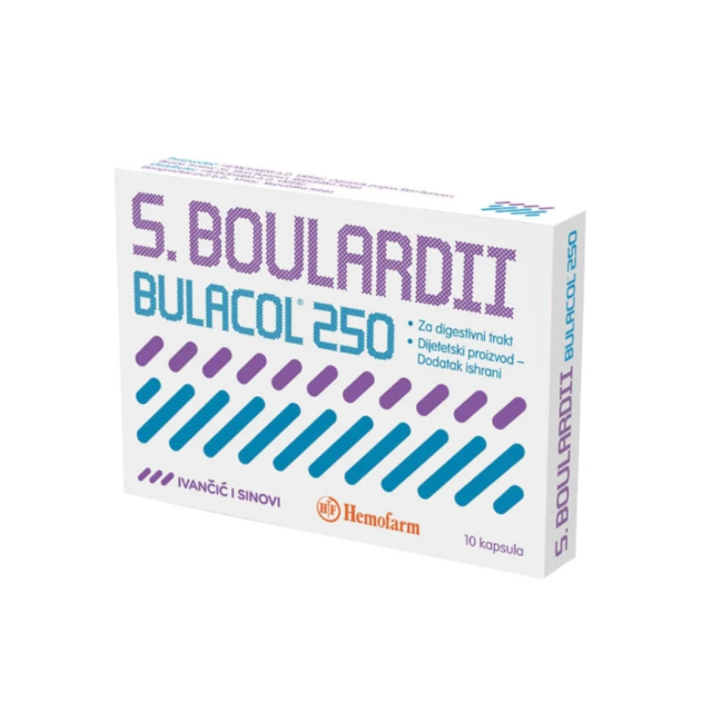 BULACOL KAPSULE 10X250MG