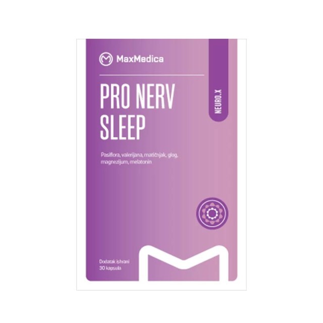 MAX MEDICA PRONERV SLEEP 30 KAPSULA