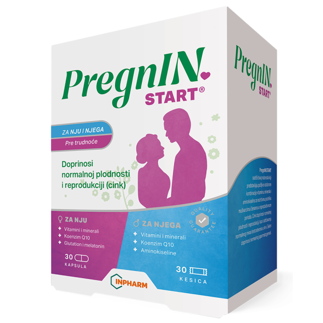 PREGNIN START 30 KAPSULA + 30 KESICA