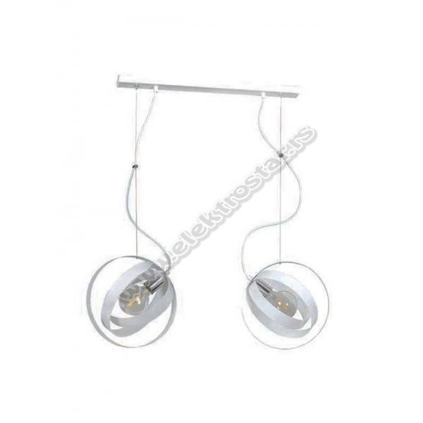 LED PLAFONJERA SOLEA 21 48W 3u1 CRNA