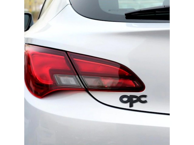 3D stiker - Opel OPC crni