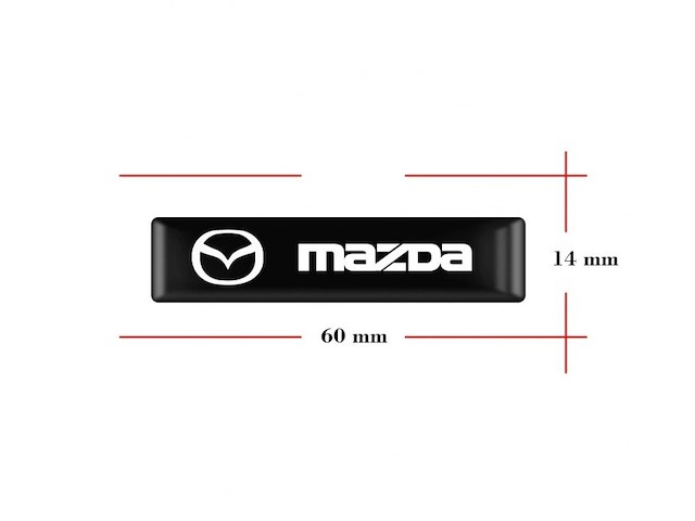 Mazda stikeri veći