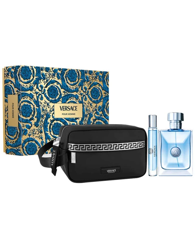 Versace Muški parfemski set Por homme, EDT 100ml + 10ml + Neseser