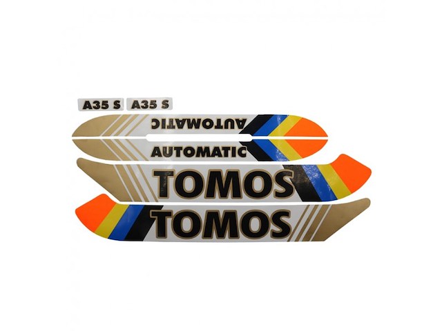 Nalepnice Tomos Automatik A35 novi tip