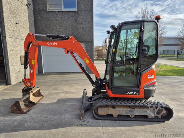 Mini bager
Kubota u27-4