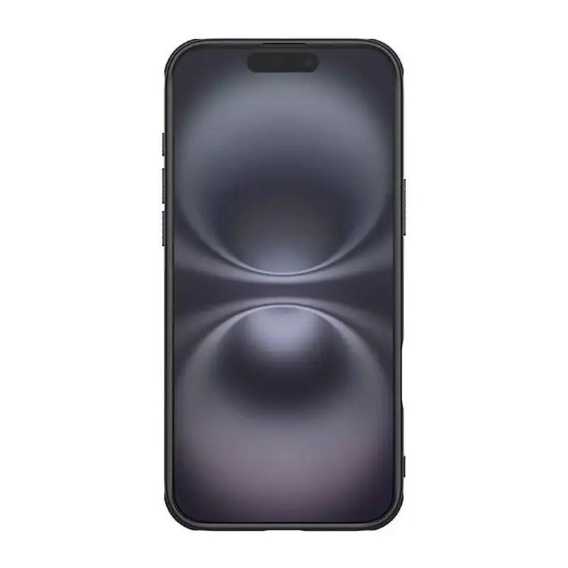 Maska za telefon Pro iPhone 16 NILLKIN SUPER FROSTED SHIELD, Crna